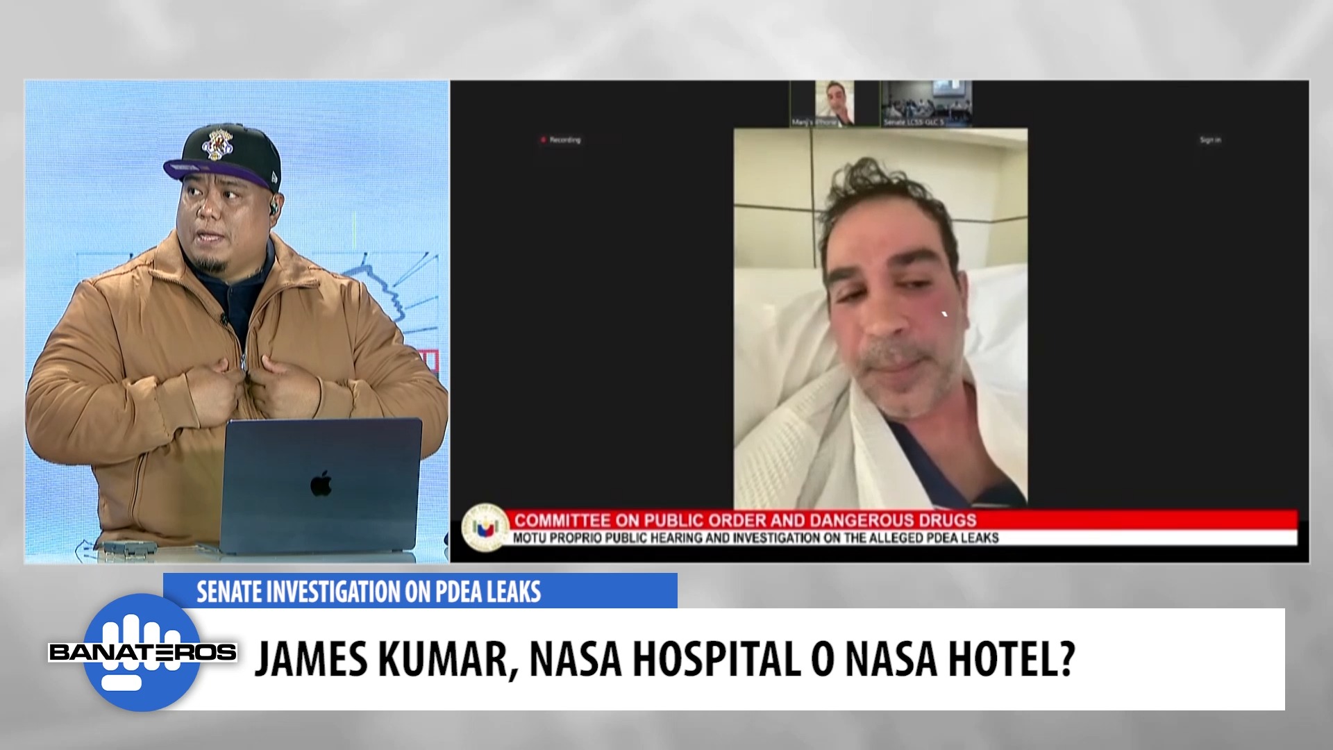 James Kumar, Nasa Hospital o Nasa Hotel? - Banateros